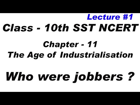 who were jobbers | The Age of Industrialisation | class 10th | sst | Social Studies | ncert