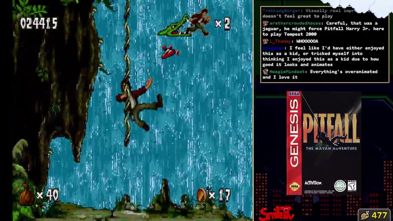 Rating Genesis Games: Pitfall, the Mayan Adventure