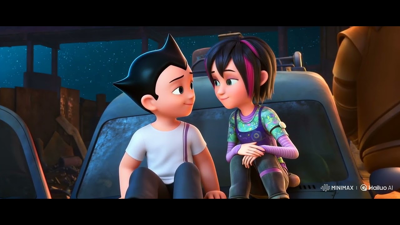 Astro and Cora kiss 