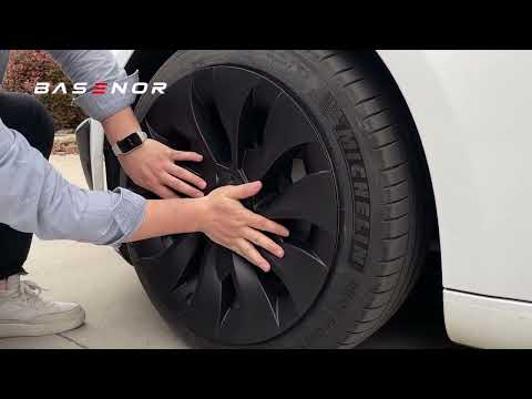 BASENOR Wheel Covers Hubcap for Tesla Model 3 / 2023 BEST TESLA ACCESSORIES
