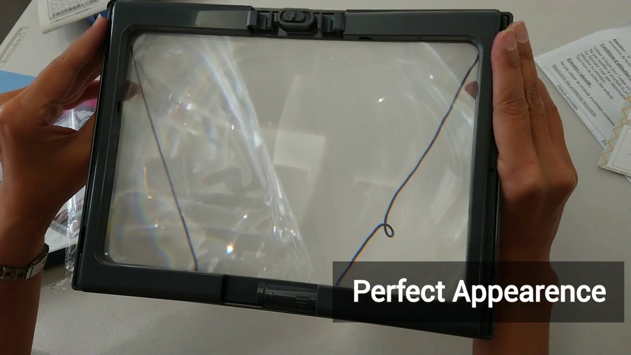 LED Handsfree Magnifier With Foldable Legs - 200PSL