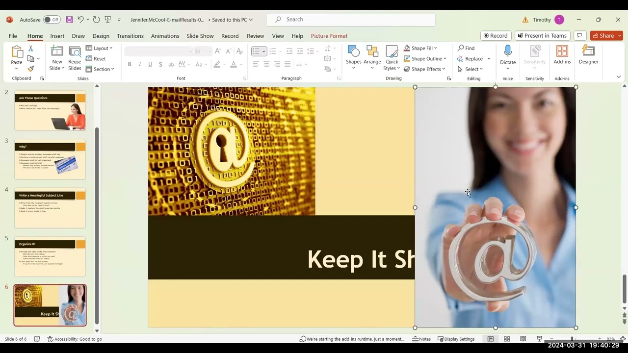 PowerPoint - Chapter 1 PowerPoint Project