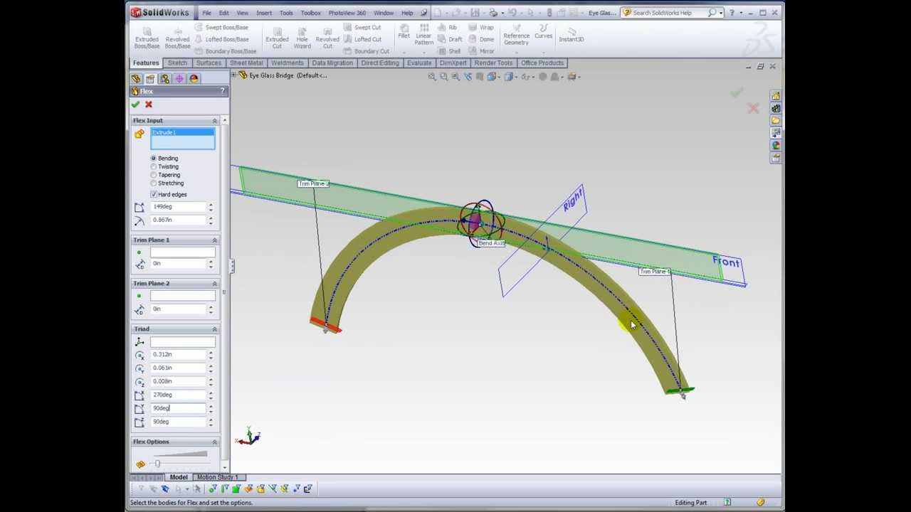 Solidworks: Introduction to Flex
