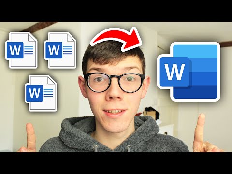 How To Combine Multiple Word Documents - Full Guide
