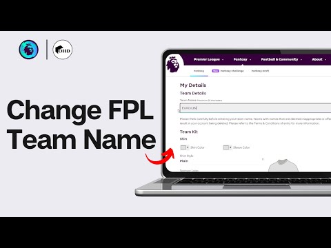 How To Change FPL Team Name | Fantasy Premier League Tutorial (2024)