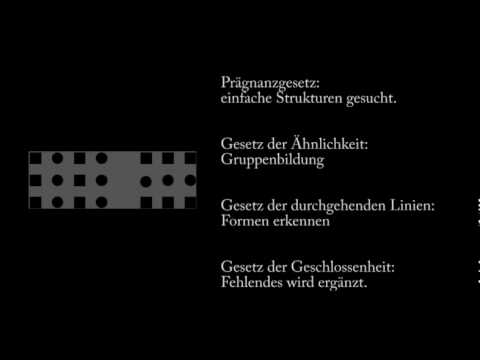 Design Grundlagen - Gestalttheorie und Gestaltgesetze