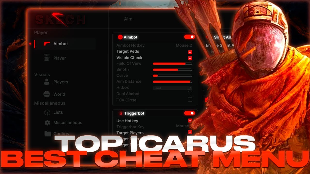 **Updated** Top Icarus - Best Cheat Menu | Best Cheat For Icarus | Many Functions | FREE Download