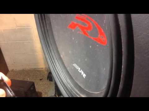 Alpine SWR-1522D Bass I Love You Full Excusion