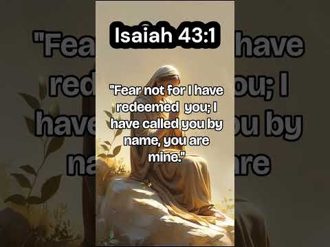 God Knows Your Name | Isaiah 43:1 – You Are Not Forgotten