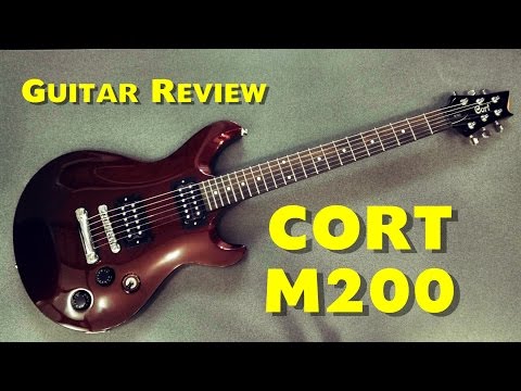 MINT+ 2003 Cort M200 BRM Guitar, STUNNING Bordeaux Red | Reverb