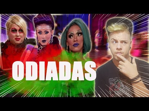 AS DRAG QUEENS MAIS ODIADAS DE RUPAULS DRAG RACE