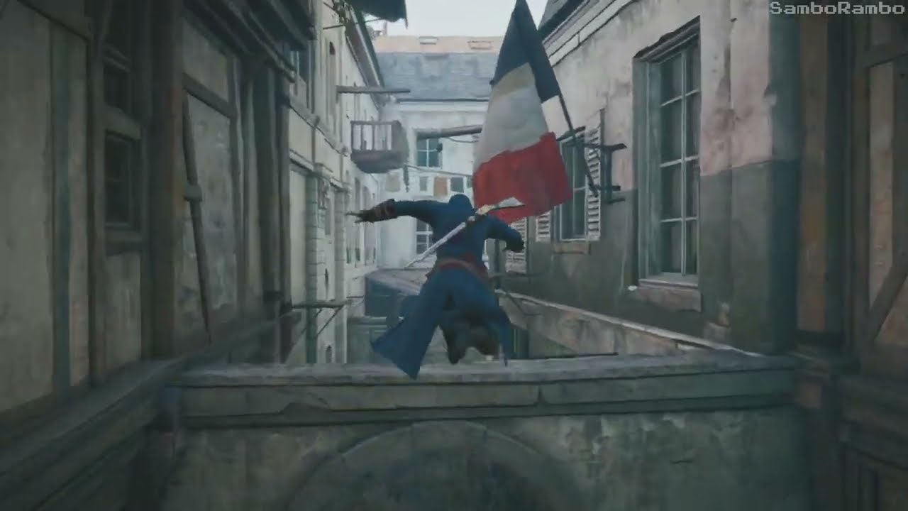 |AC Unity| Parkour Sequence