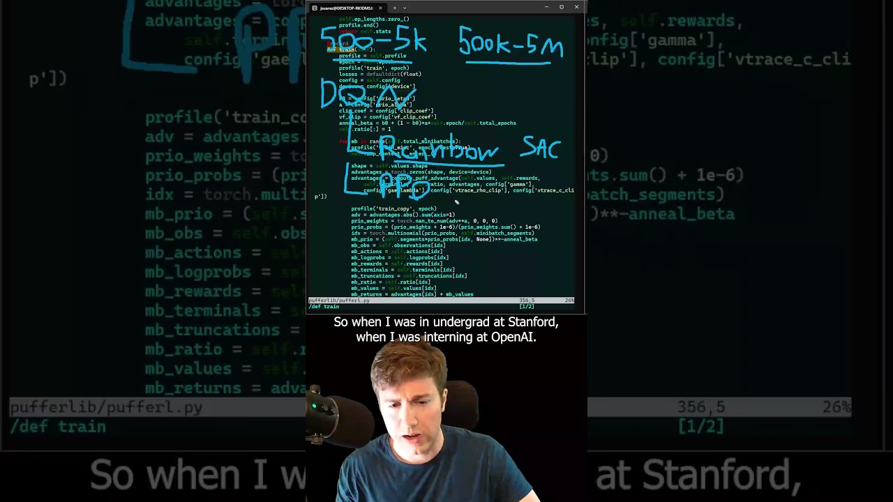 I Made Reinforcement Learning 1000x Faster