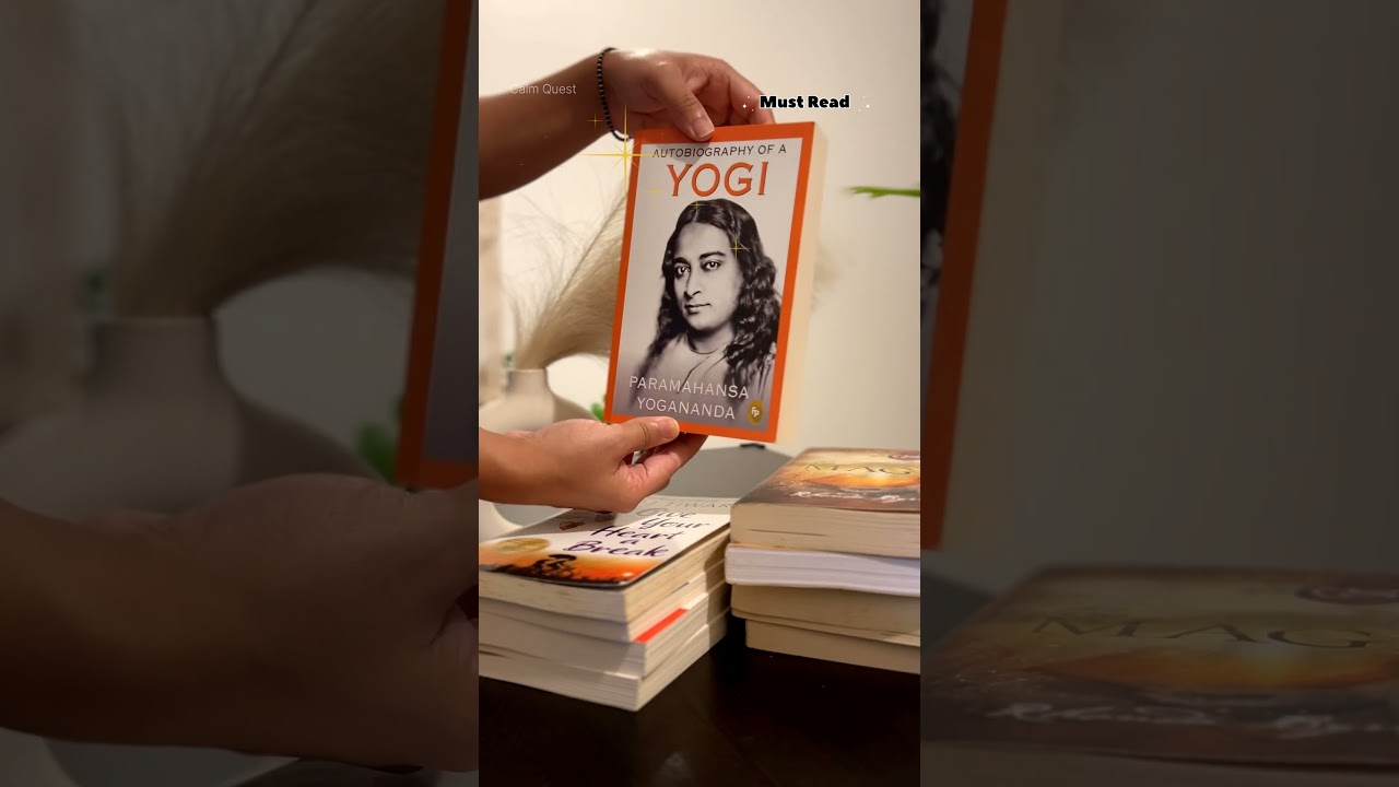 Autobiography of a Yogi by Paramhansa Yogananda ✨ #books #mustread #literature #yogi #motivation
