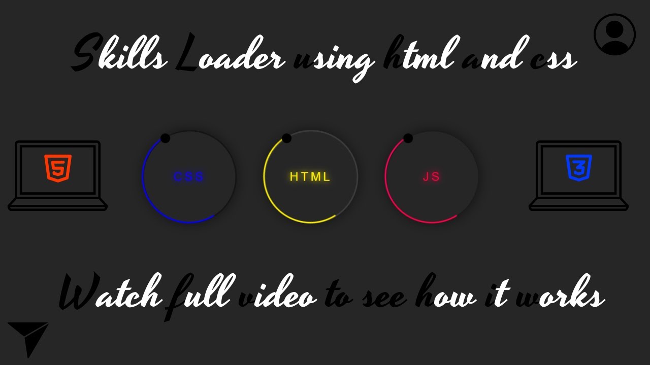 Create a Stunning Skills Loader with HTML & CSS | Step-by-Step Tutorial