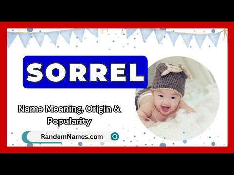 Sorrel - Baby Boy Name Meaning, Origin & Popularity - RandomNames.com