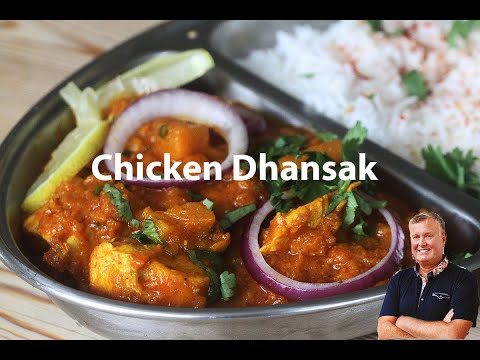 Chicken Dhansak (BIR) Curry House Portion