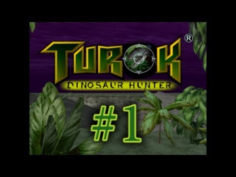 Let's Play Turok: Dinosaur Hunter - PART 1 Level 1 - I Am Turok! (2013 Commentary)
