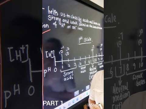 The pH scale  (Part 1) || Learn Chemistry with Dr. Latha Anoop #chemistry #singapore #sengkang
