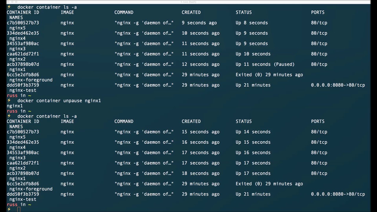 Mastering Docker - Third Edition | 4. Managing Containers