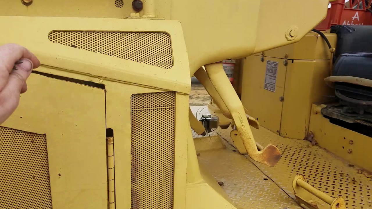 Cold start 1980 CAT D7G