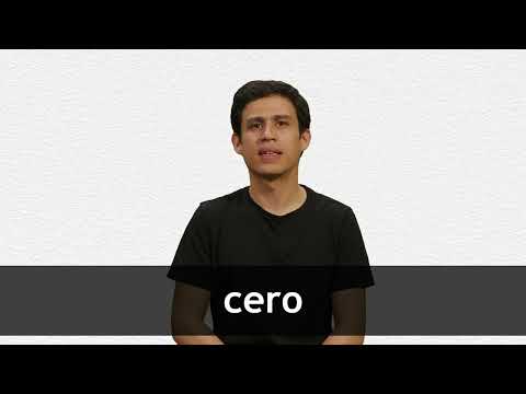 English Translation of “CERO” | Collins Spanish-English Dictionary