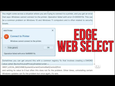 Use the Microsoft Edge Web Select Tool to Copy Content from Webpages