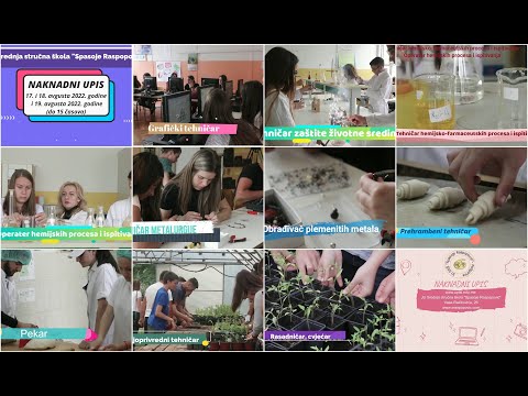 Naknadni upis učenika u I razred (od 17.do 19. avgusta 2022.godine)