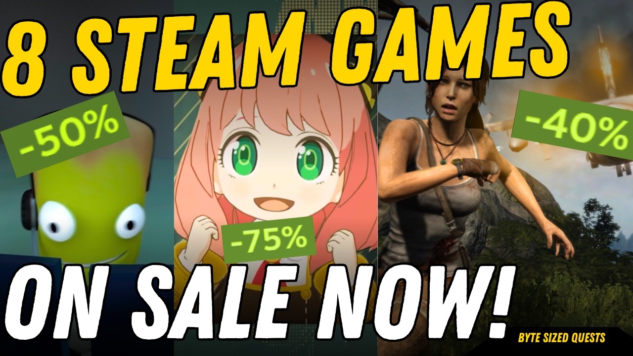 8 Amazing Steam Games On Sale Right Now You Need to Play!