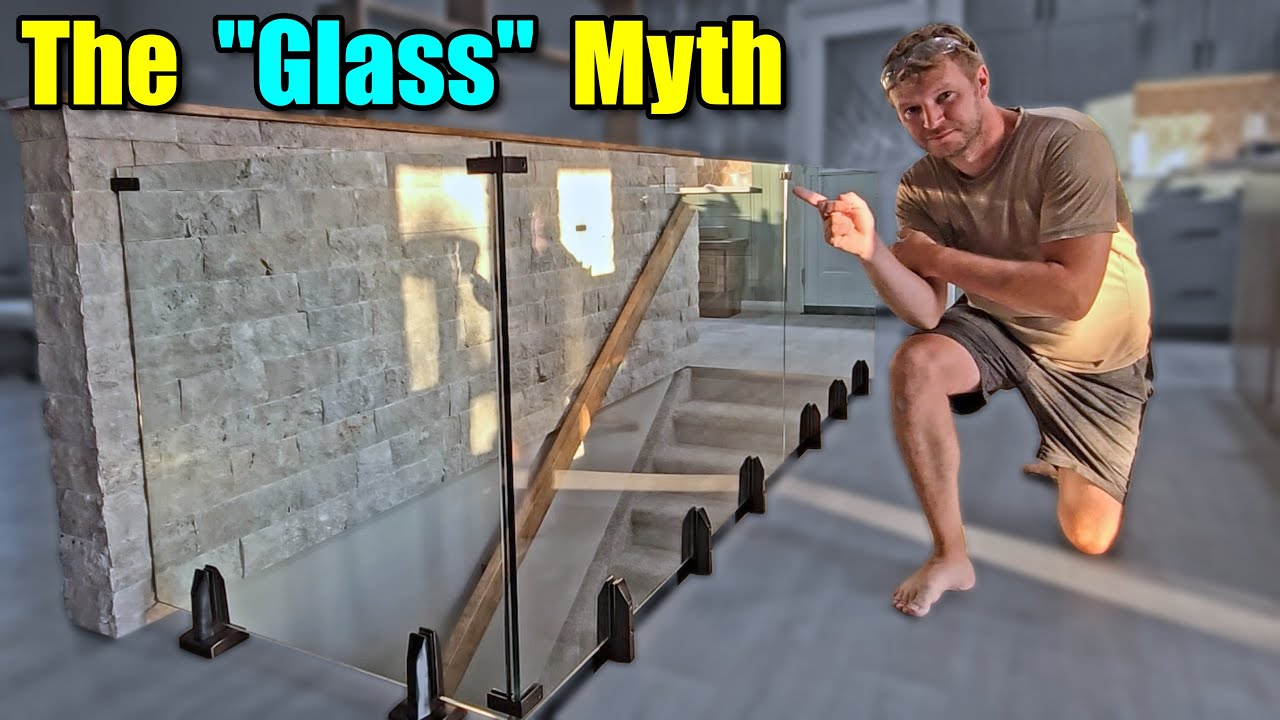 A Railing System Easier Than Wood Railing! Installing Glass Railing