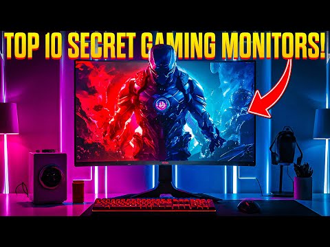10 GAMING MONITORS YOU GOT TO SEE! | 1440p, 240hz, 4K & OLED | Best Gaming Monitors for PC PS5 XBox