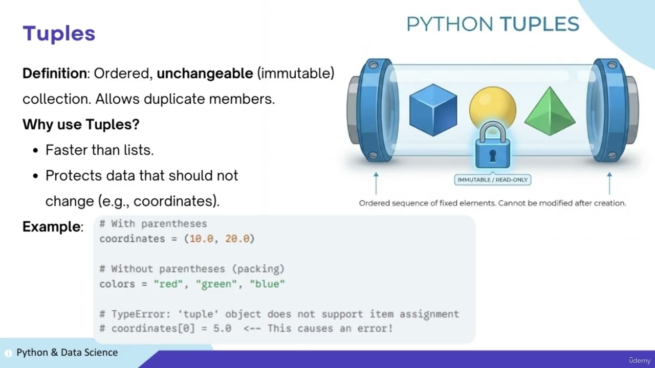 2.Python Variables & Data Types Explained | Python Programming & Data Science