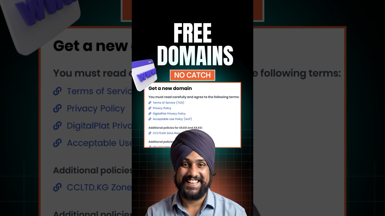 Get Free Domains for Life with No Fees or Renewals #FreeDomains #NoCost #NoRenewals #DomainNames