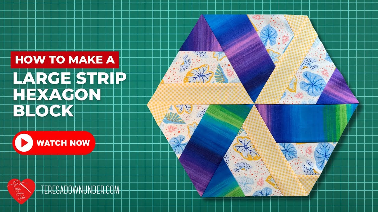 How to make a Large hexagon block