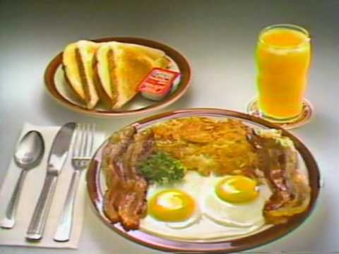 Sambo's Restaurants 1979 breakfast commercial