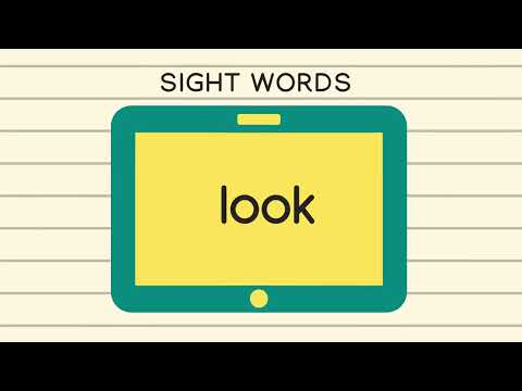 Pre-Primer sight words / Dolch words