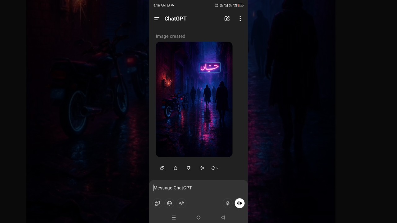 Transform your street image into the cyberpunk neon lights street. #ai #chatgpt #aiart #trendingai