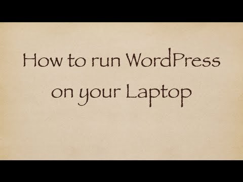 How to run WordPress on your Laptop – The WP Guru