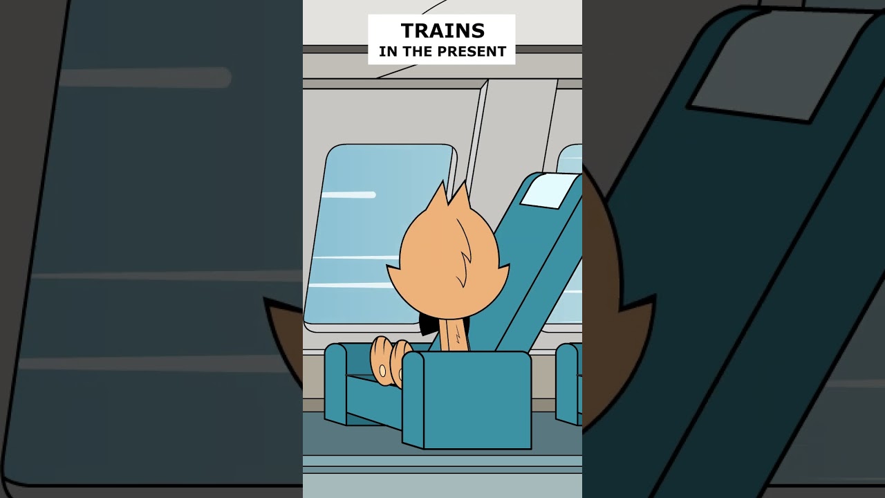 Trains Through The Ages! #animation #conroycat