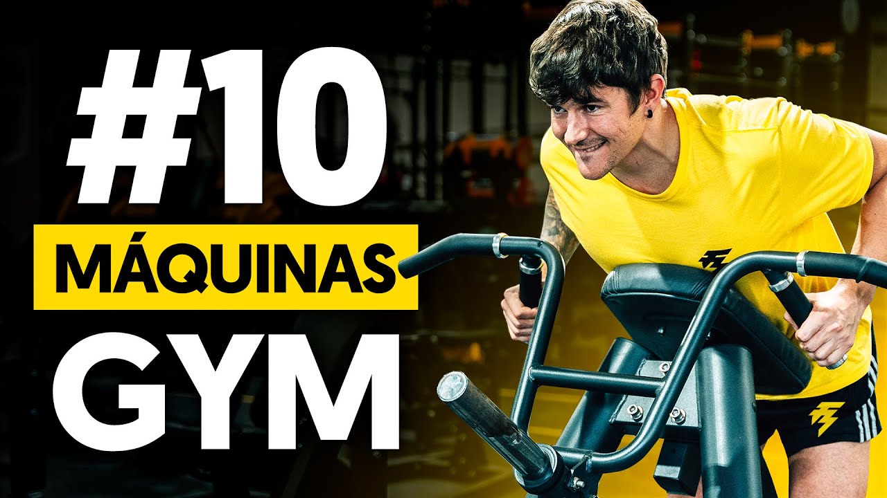 TOP 10 MEJORES MÁQUINAS para GANAR MÚSCULO en el GIMNASIO