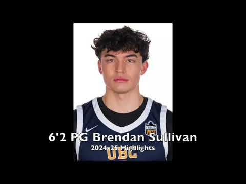 Brendan Sullivan UBC highlight mix 24/25