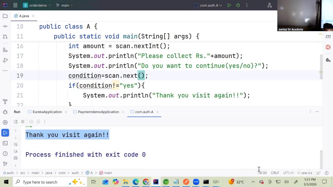 Core Java Session 24 - Jan 15th Batch