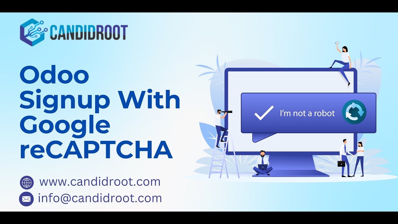 Odoo Signup With Google reCAPTCHA | CandidRoot Solutions