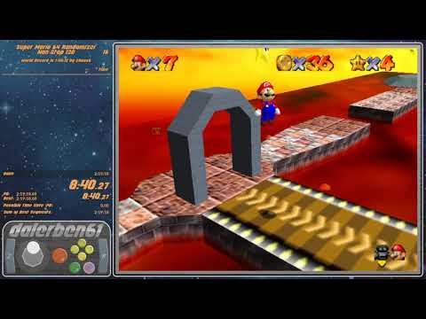 Super Mario 64 Randomizer - Non-Stop 120 Star Speedrun (Random Seed) - 2:17:26 - dalerben61