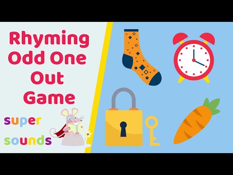 EASY Rhythm and Rhyme Phase 1 Phonics game- PLAY NOW!