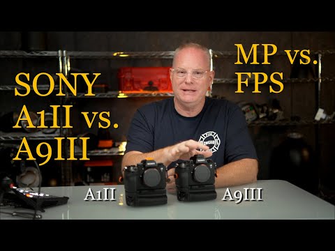 Sony A9 III vs A1 II: Megapixels or frames per second (ILCE-9M3)