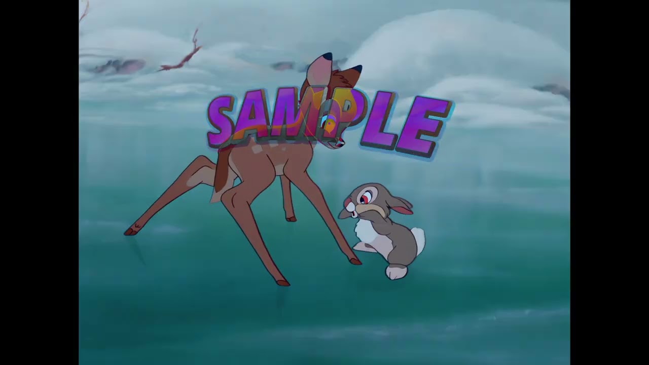 Bambi (1942 Full Cartoon Movie Sample) 🎞️HD·REMASTER🎞️