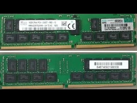 HPE 836220-B21 16GB PC4-19200 DDR4-2400MHz Registered ECC Memory Review #DDR4 #ECCMemory #SDRAM