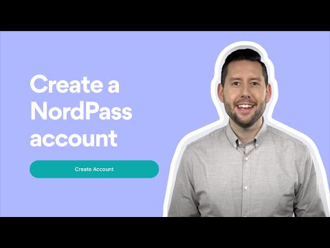 How to Create Nord Account and a Master Password