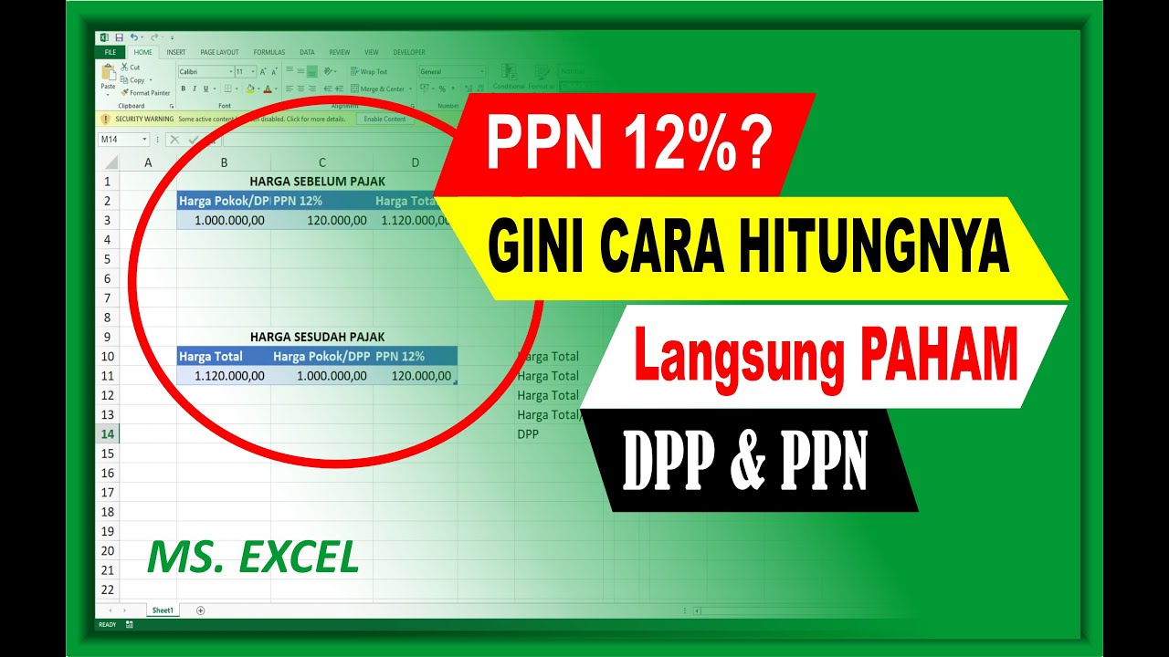 Wajib Tahu! Tips Cara Menghitung DPP Dan PPN 12 Persen